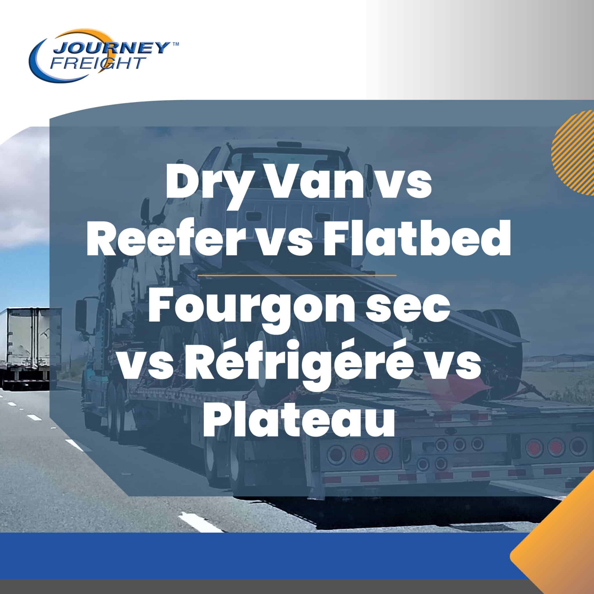 Dry Van vs Reefer vs Flatbed: Making the Right Call - Journey Freight