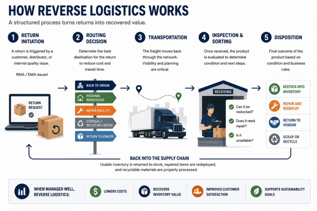Reverse Logistics in Supply Chains: Process, Challenges, and Solutions ...